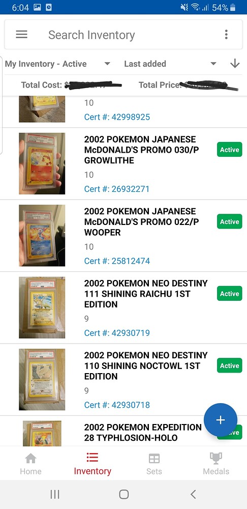 What Does Your Collection Excel Spreadsheet Look Like? - General ...