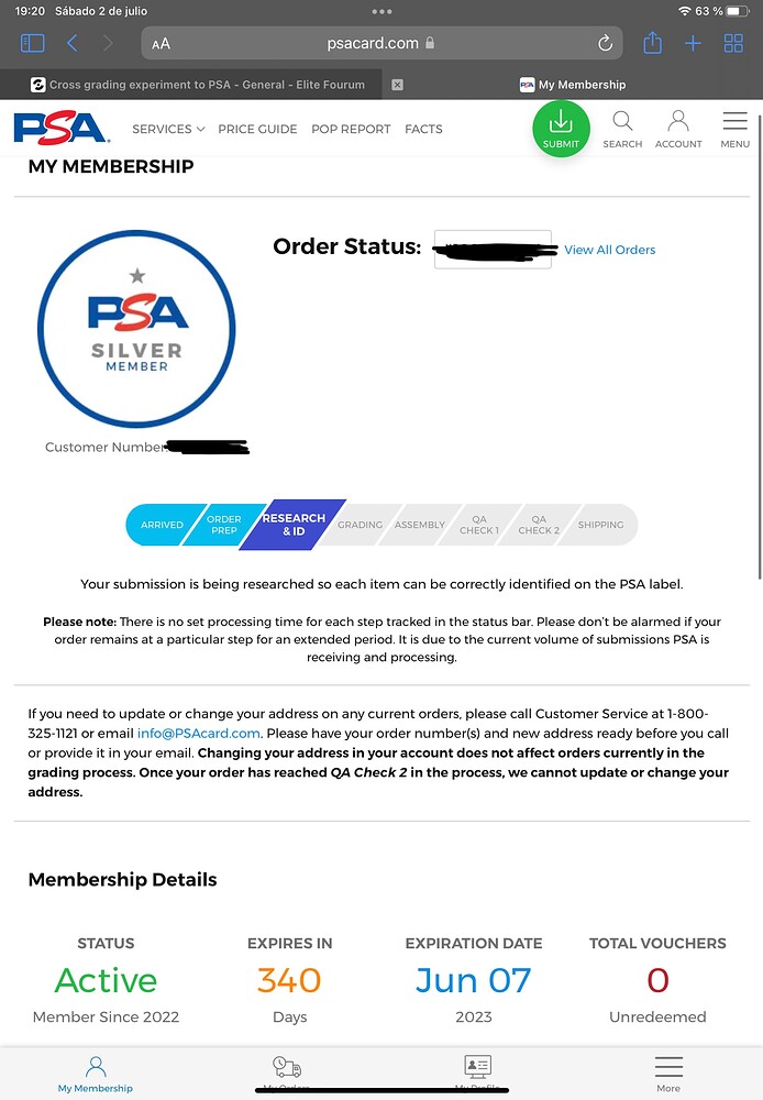 Cross grading experiment to PSA - General - Elite Fourum