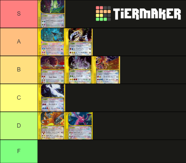 Crystal Card tier list - General - Elite Fourum