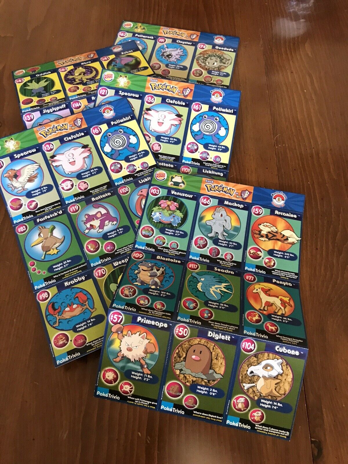 Burger King cards - perforated vs unperforated - General - Elite Fourum