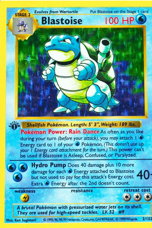 Fake PSA 10 Blastoise 1st Edition Base Stamp? - General - Elite Fourum