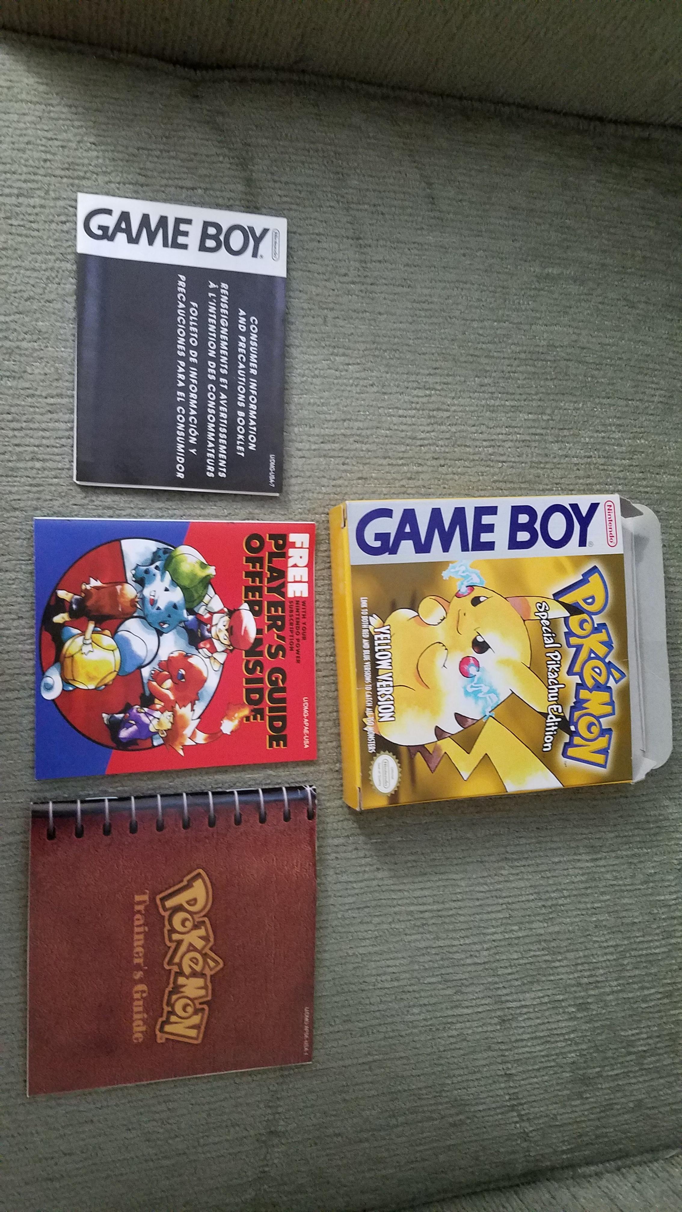 Pokémon Red, Blue, Yellow Version Variant Guide (Print Runs) - Page 4 ...