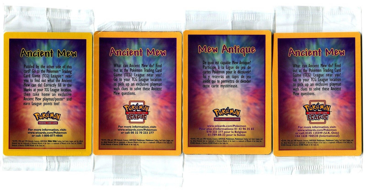 Sealed Mew Insert Variants - Collecting - Elite Fourum