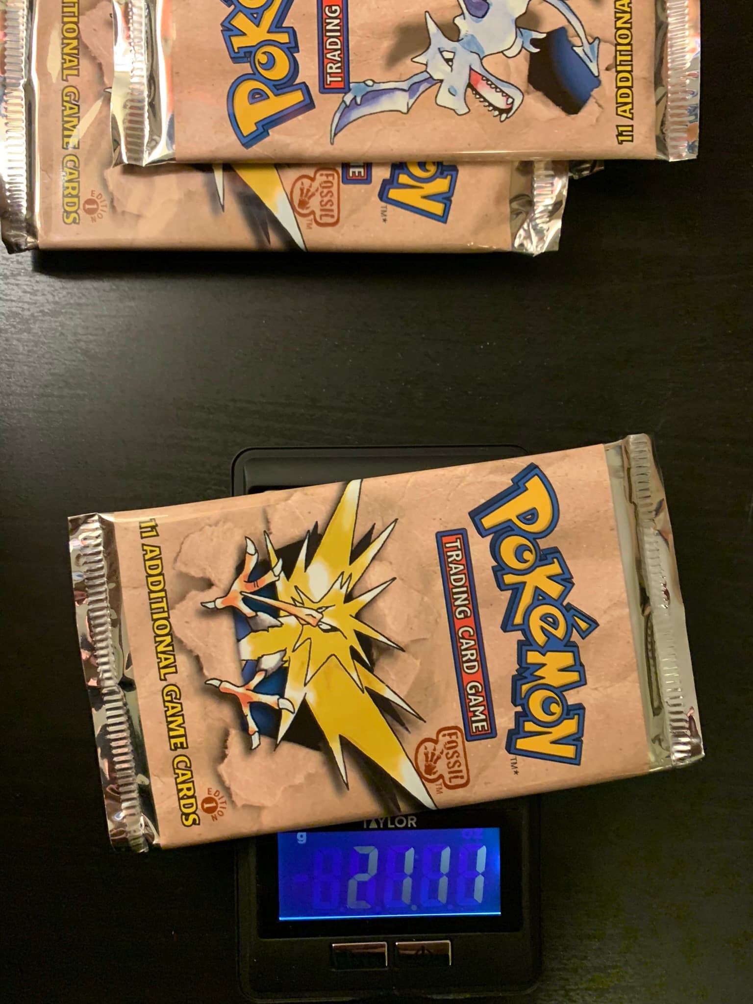 Fossil 1st ed pack weird weight - General - Elite Fourum