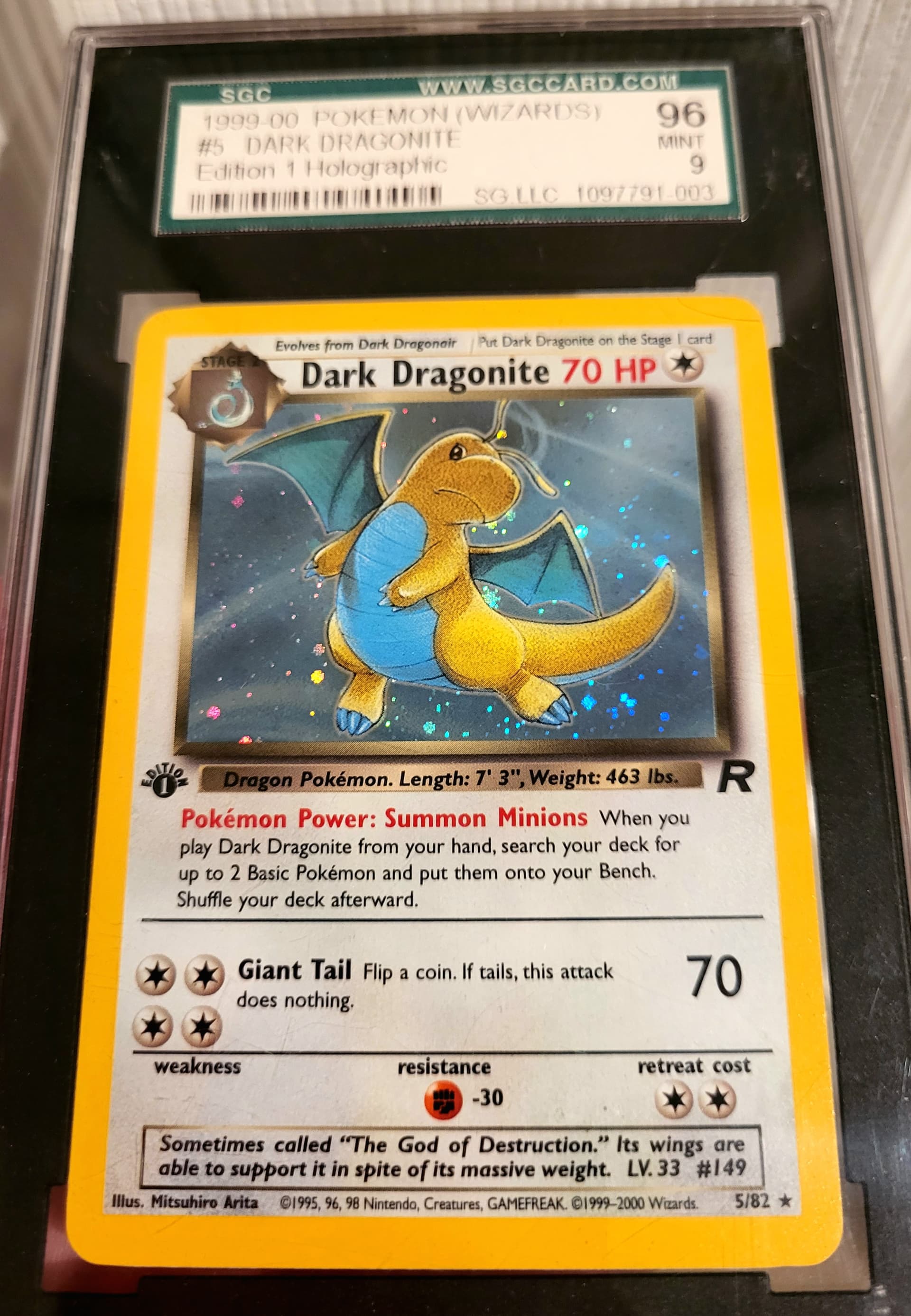 Yet more incontrovertible proof that dragonite is the greatest pokemon ...